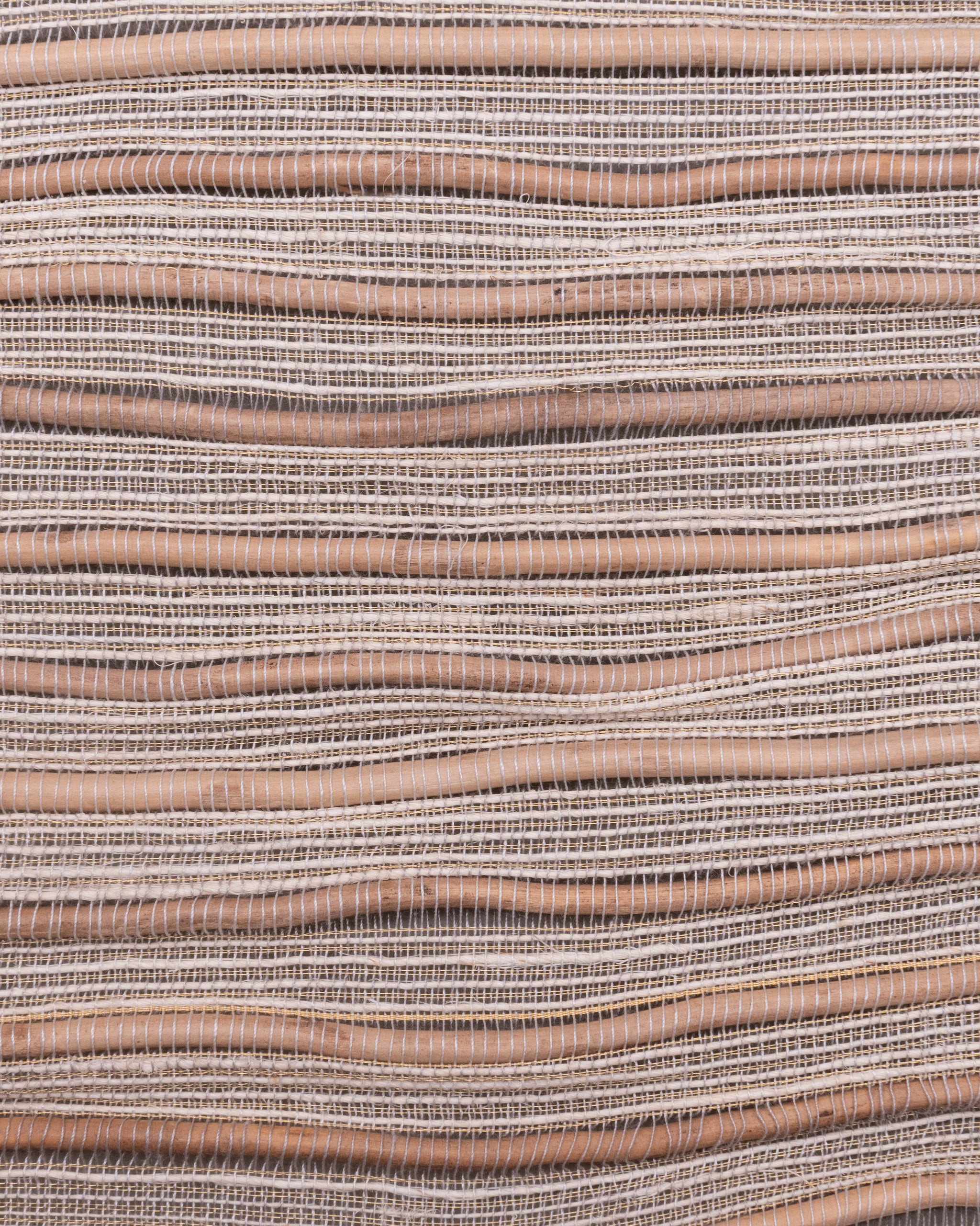 YARÉ WEAVE - Yaré, White Fique Fiber and Gold